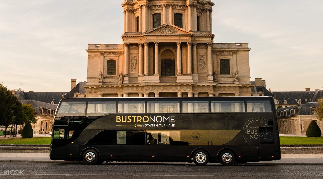 French Gourmet Lunch or Dinner by Bustronome Luxury Bus in Paris ...